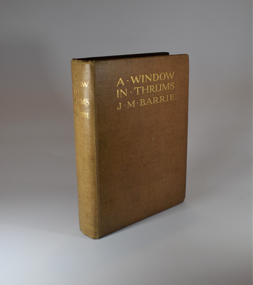 A Window in Thrums. J.M Barrie 1910 First Thus. 11 Paper Guarded Captioned Illustrations ...