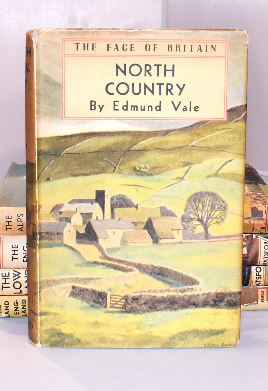 Batsford. North Country 1st 1937 Brian Cook Jacket. the Face of Britain ...