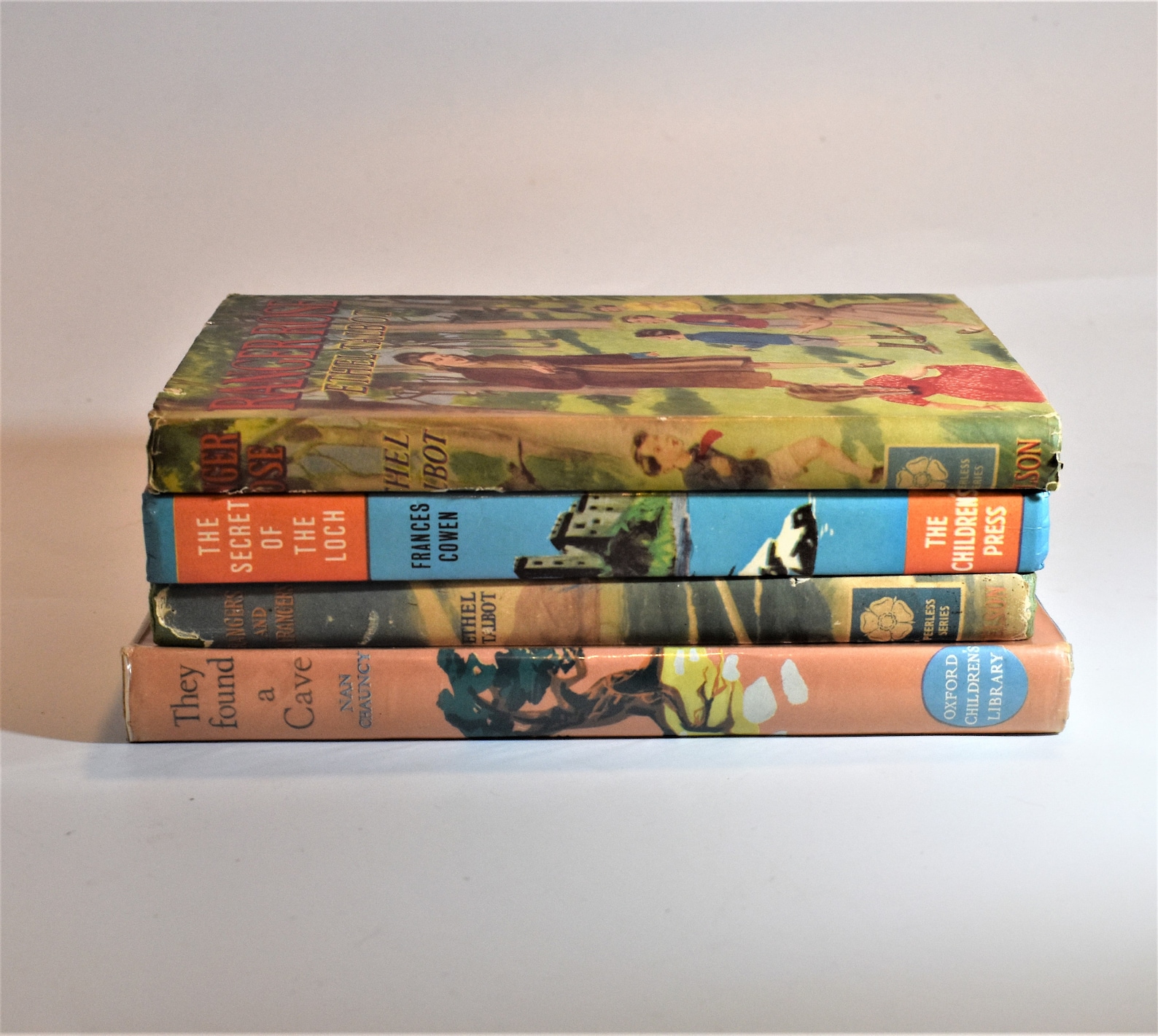 Vintage Girls' Adventure Books (set of 4) 1960s Illustrated Dustjackets ...