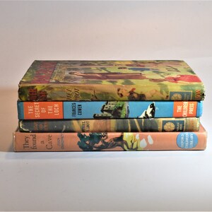 Vintage Girls' Adventure Books (set of 4) 1960s Illustrated Dustjackets ...