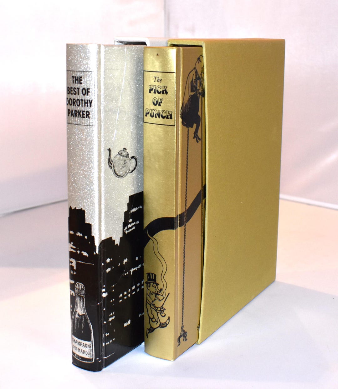 Vintage 2 Book Folio Society Set. Punch & Dorothy Parker. (1995) Humour ...