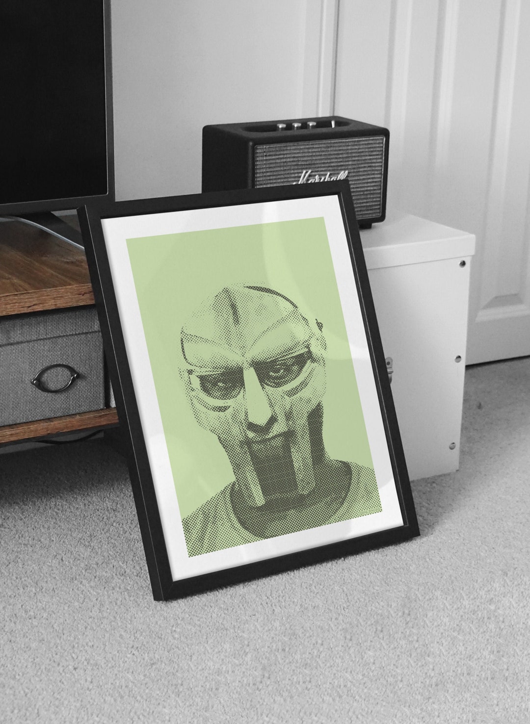 MF DOOM Poster DOOM Art Print Daniel Dumile - Etsy