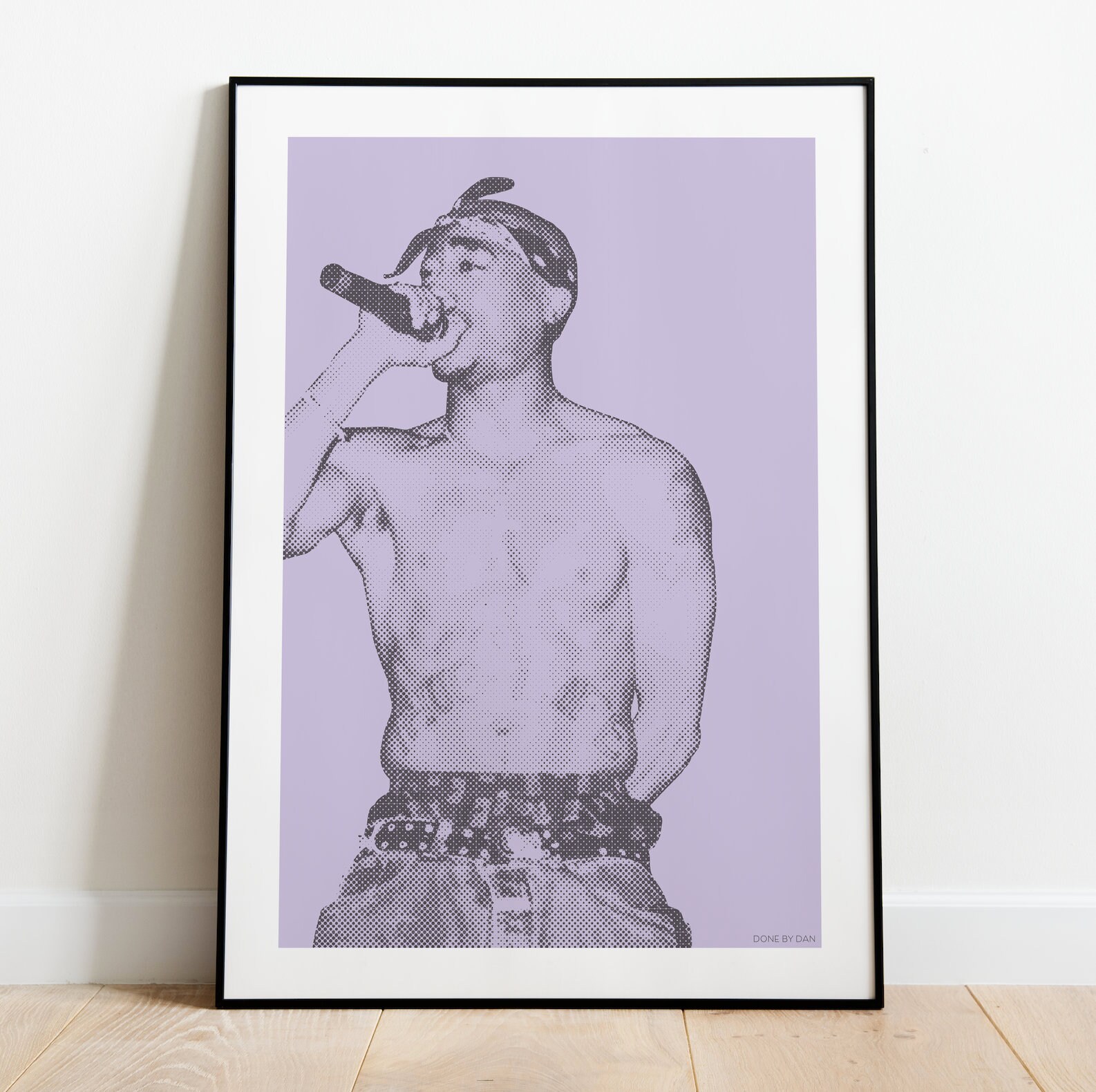 Tupac Shakur Poster 2PAC 2 Pac Wall Art Rapper Hiphop Halftone - Etsy ...
