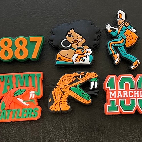 FAMU Keychain Florida A and M University Rattlers - Etsy