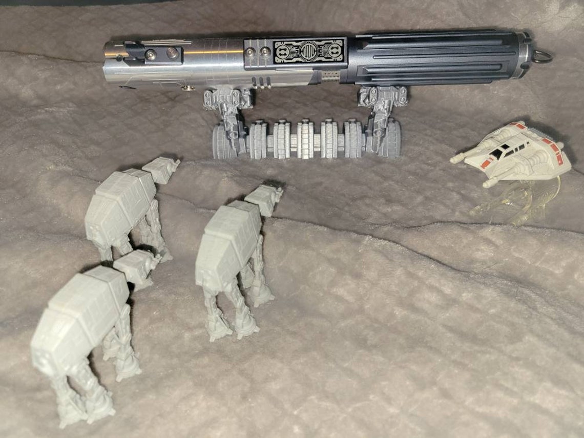 Lightsaber Stand Inspired by the Star Wars ESB Hoth Shield - Etsy