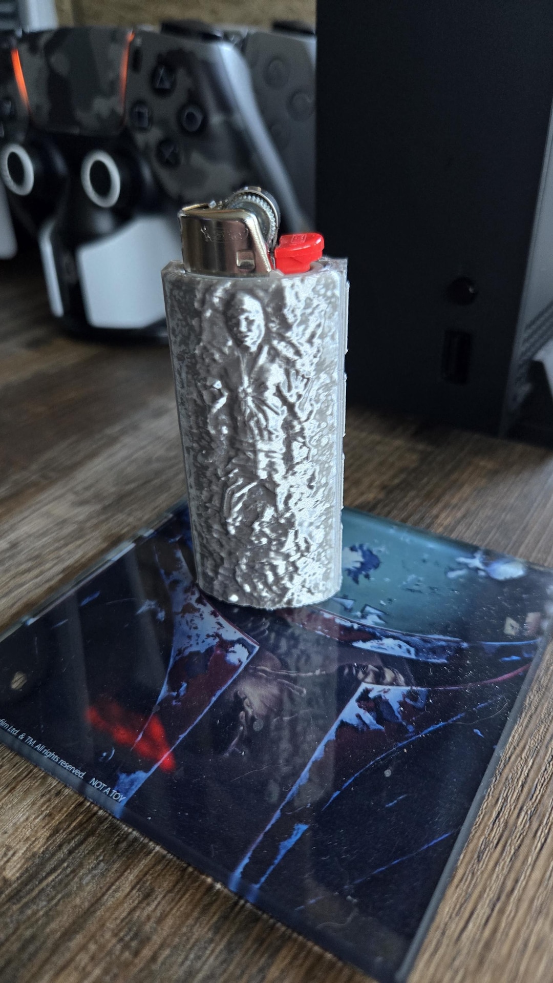 Star Wars Han Solo in Carbonite Lightsaber Bic LIGHTER CASE / Sleeve - Etsy