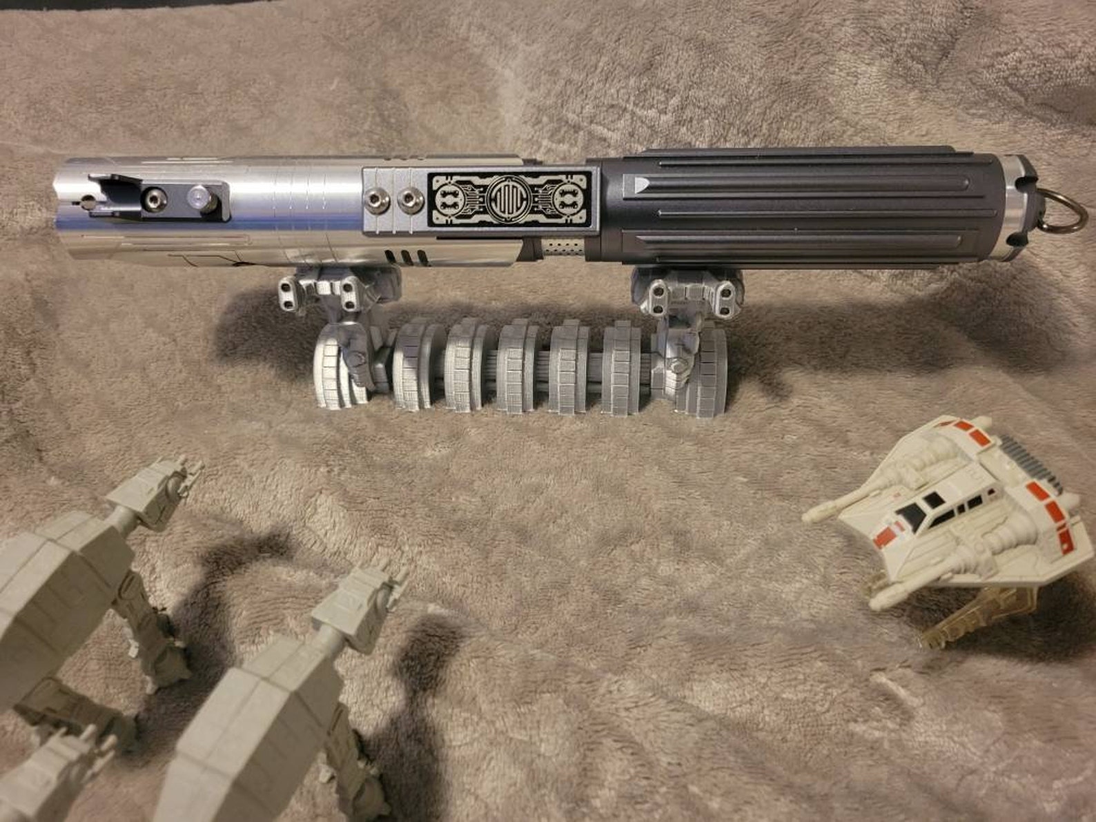 Lightsaber Stand Inspired by the Star Wars ESB Hoth Shield - Etsy