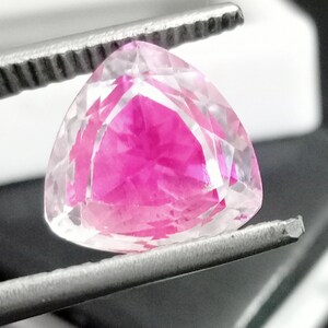 Flawless Natural White & Pink Color Earth Mined Pitambari Sapphire ...