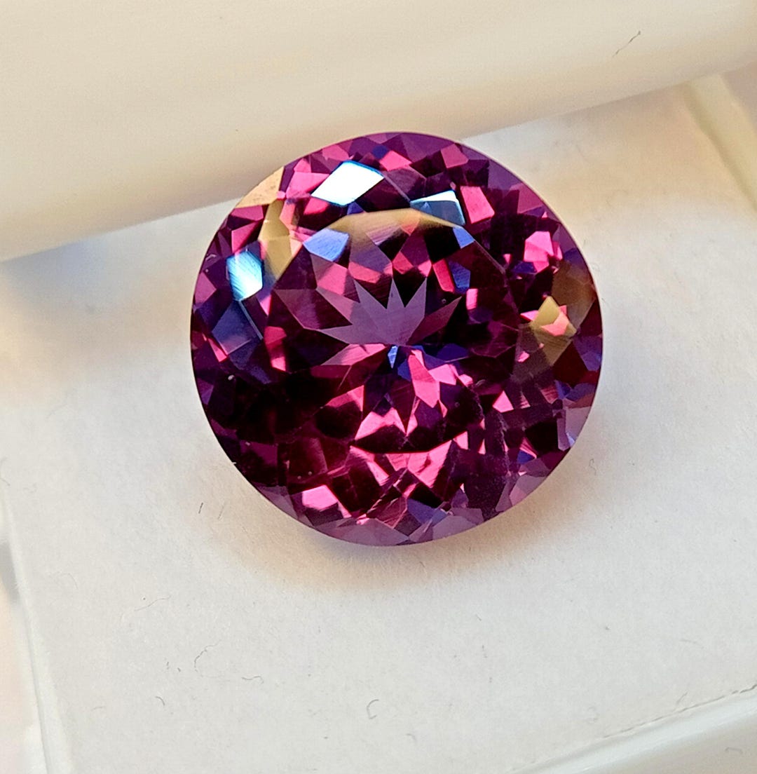 Natural Certified Alexandrite 12 Ct Stone AA+ Quality Alexandrite Color ...
