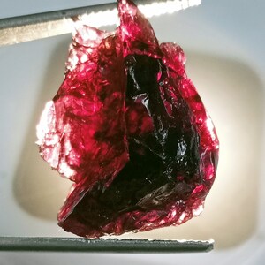 AAA+ 49.45 Ct Very Rare 100% Natural Red Painite Rocks Rough Unheated ...