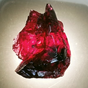 AAA+ 49.45 Ct Very Rare 100% Natural Red Painite Rocks Rough Unheated ...