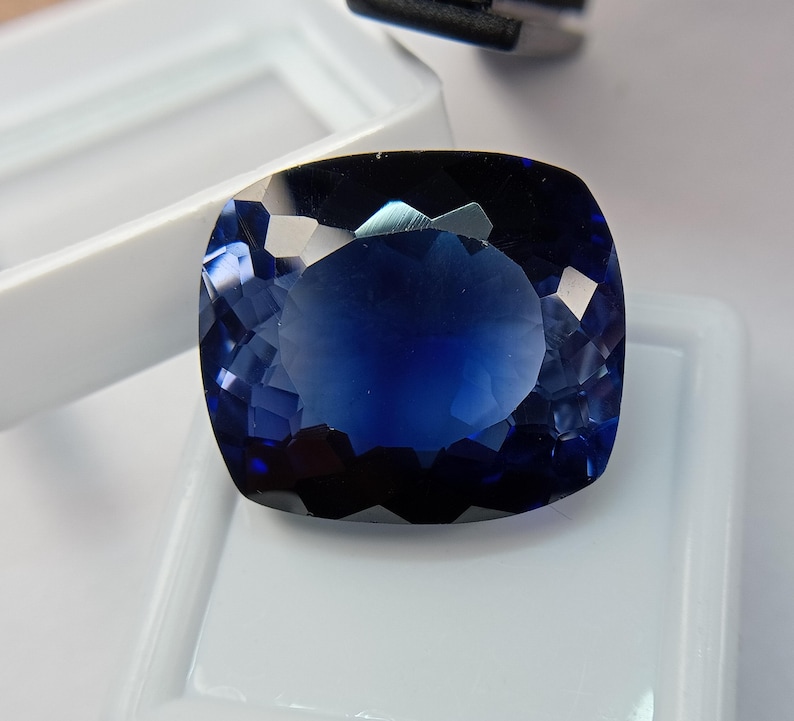 Blue Sapphire Certified 41.20 Ct Natural Rare Ceylon Loose Gemstone for ...