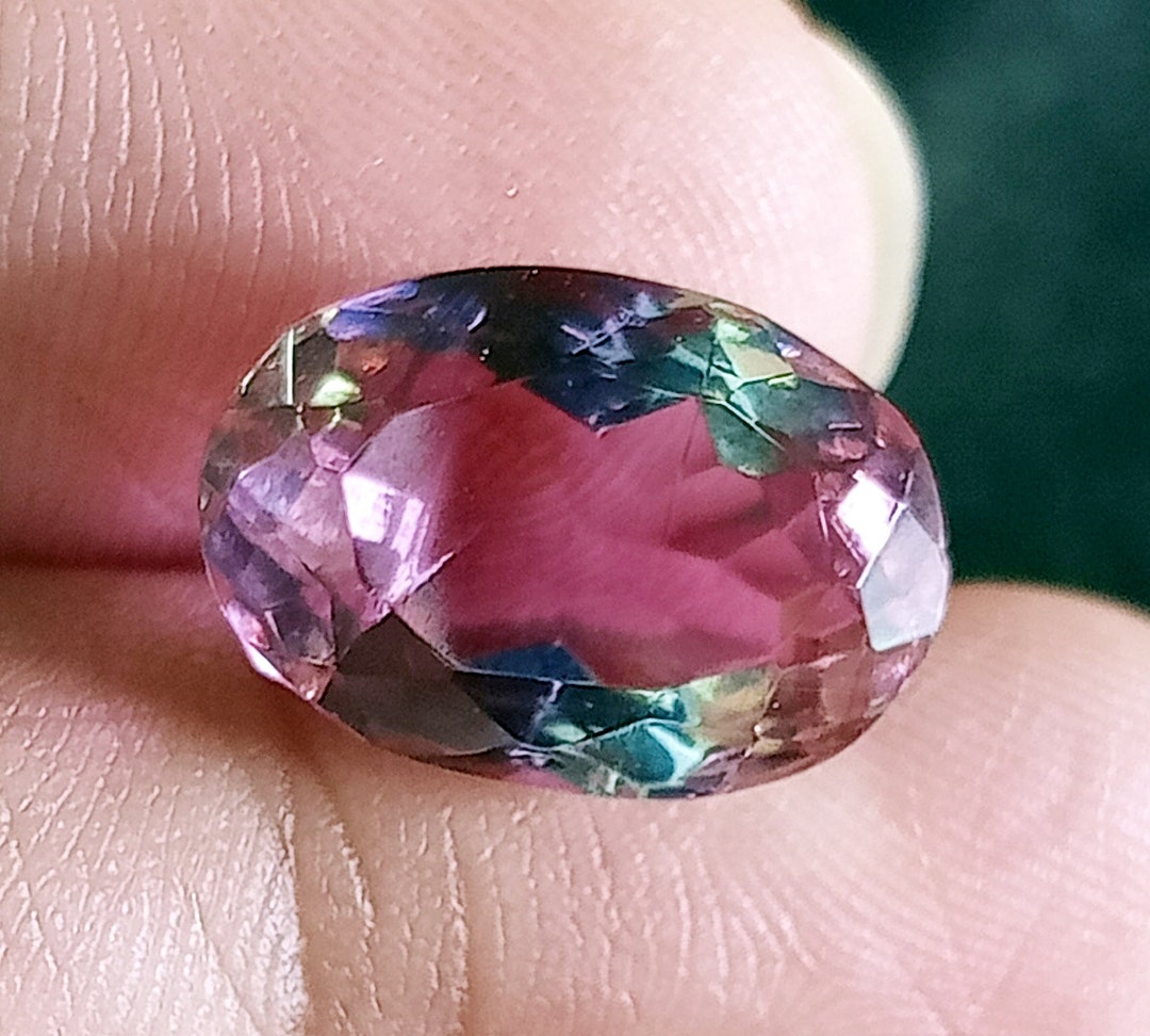 Natural Certified Alexandrite 6-9 Ct Gemstone AA+ Quality Alexandrite ...