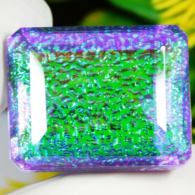 Purple Fire Opal - Etsy