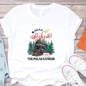 Polar Express Family Christmas Shirt: Matching Trip Sweatshirt - Etsy