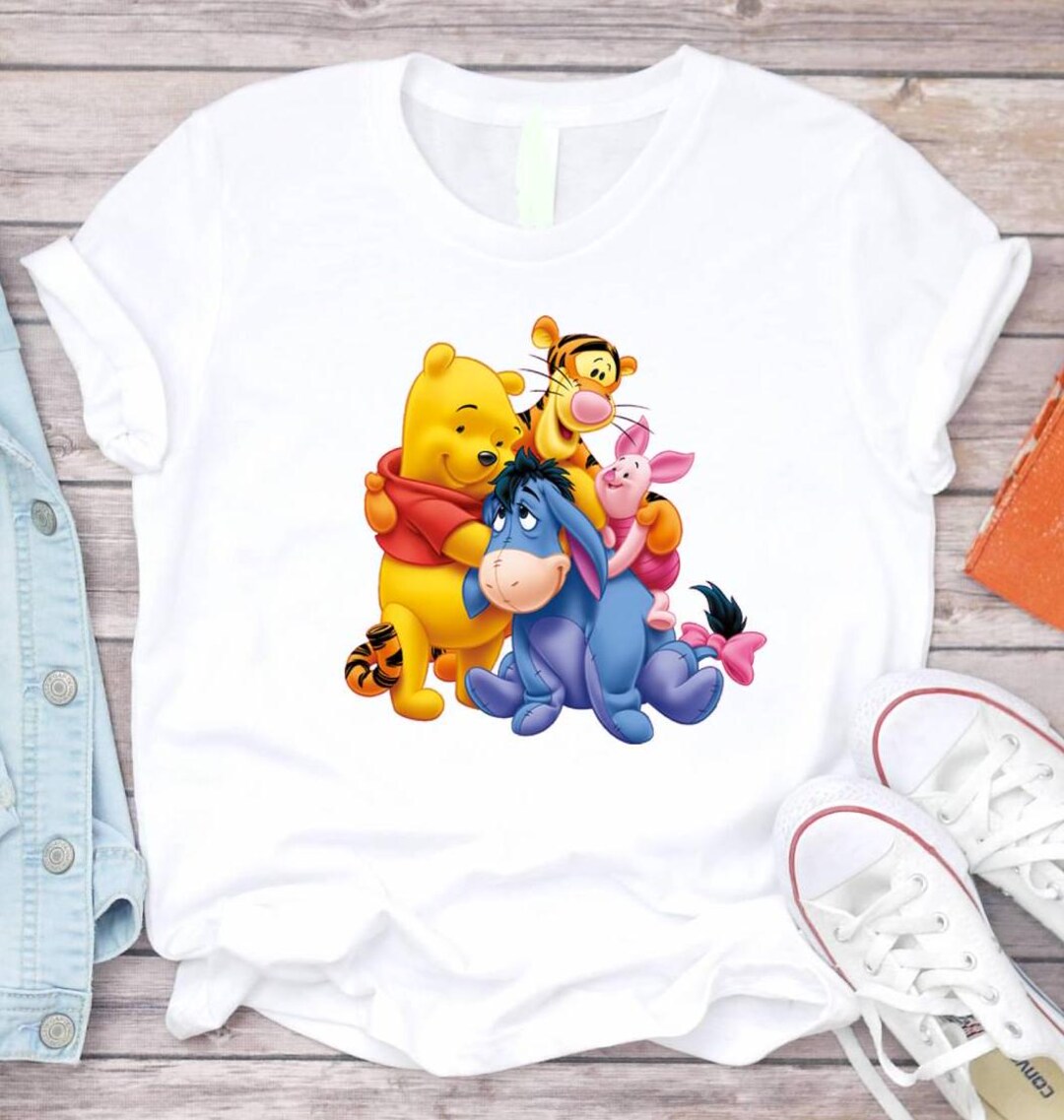 Winnie Pooh Shirt, Pooh Shirt, Kids Pooh Shirt, Cartoon Shirt, Pooh ...
