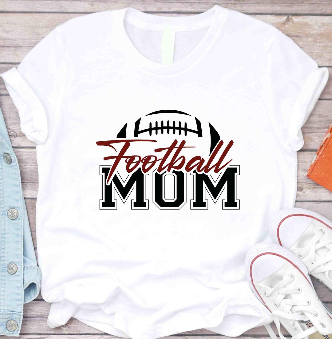 Football Mom T-shirt: Game Day Tee for Moms - Etsy