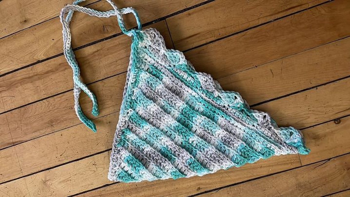 The Cottagecore Headscarf/crochet Pattern/ - Etsy