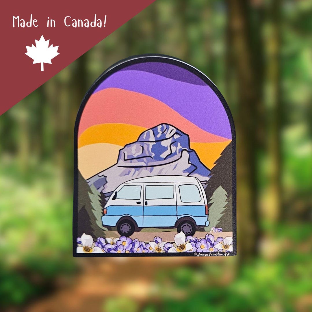 Waterproof Camper Van Decal, Camper Sticker, RV, Camping, Nature ...