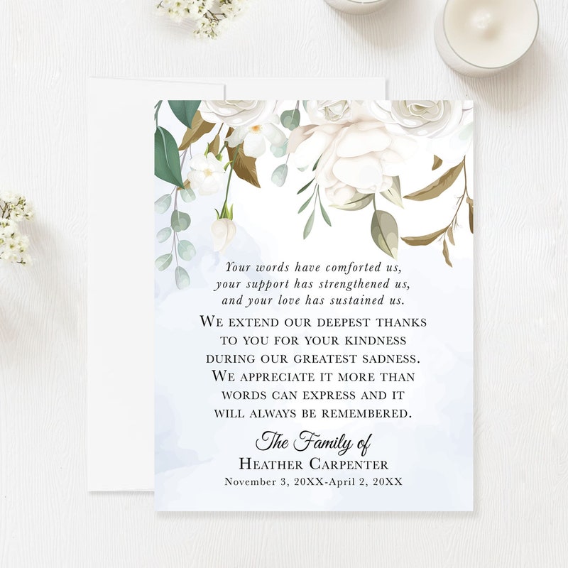 Thank You Are Attending - Etsy