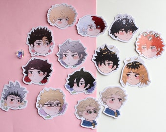Cute Anime Mha Stickers - Etsy