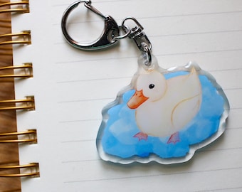 Knife Ducky Keychain - Etsy
