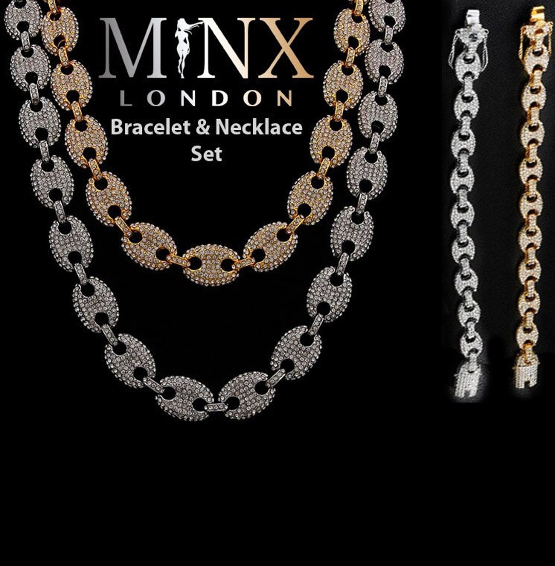 Iced Out Chains Iced Out Chain Iced Out Necklace Iced Etsy