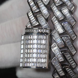 Iced Out Chain Iced Out Necklace Iced Out Jewelry Mens Iced Out Chain ...