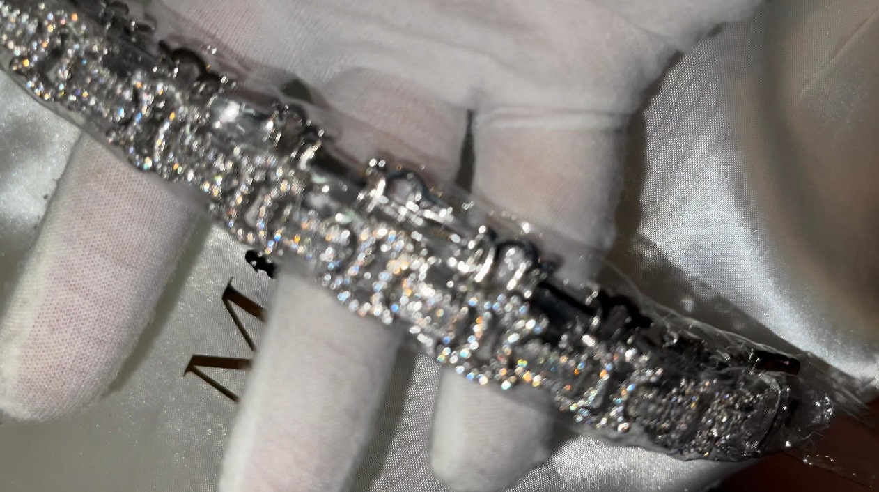 Iced Out Chain Iced Out Necklace Iced Out Bracelet | Etsy