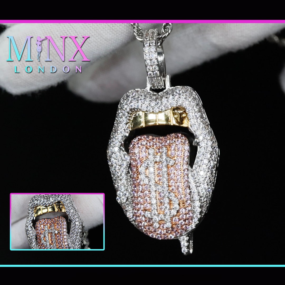 Hip Hop Pendant | Iced Out Pendant | Diamond Mouth Pendant | Hip Hop ...