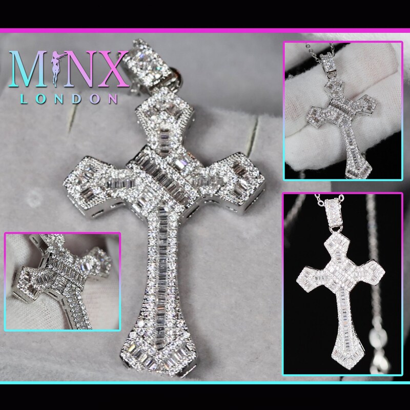 Cool Cross Necklace - Etsy