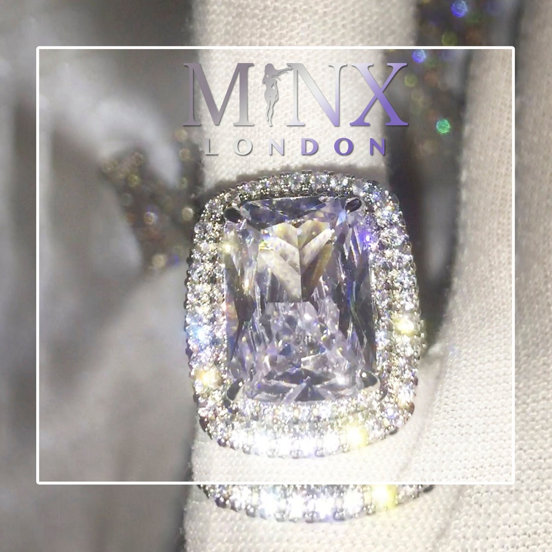 Big Carat Engagement Ring Womens Big Diamond Ring Womens - Etsy