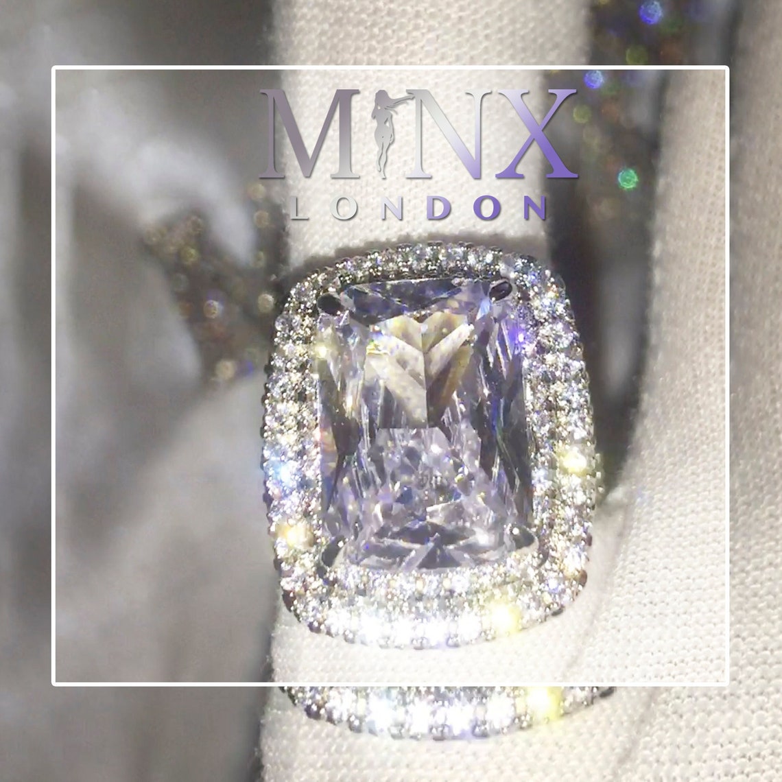 Big Carat Engagement Ring Womens Big Diamond Ring Womens - Etsy