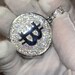 Hip Hop Pendant Iced Out Pendant Diamond Bitcoin Pendant Hip Hop Chain ...