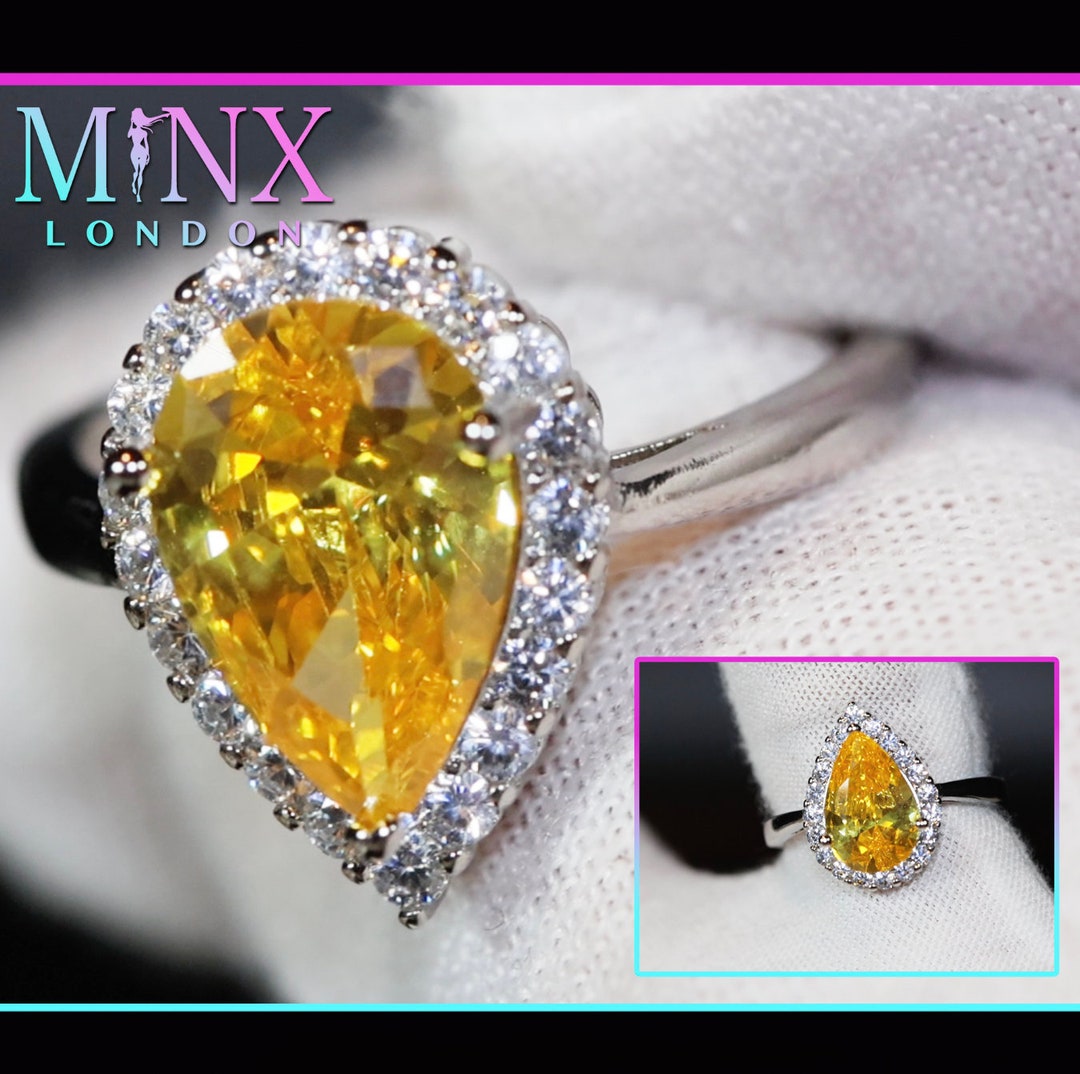 Yellow Diamond Ring | Yellow Diamond Engagement Rings | Yellow Diamond ...