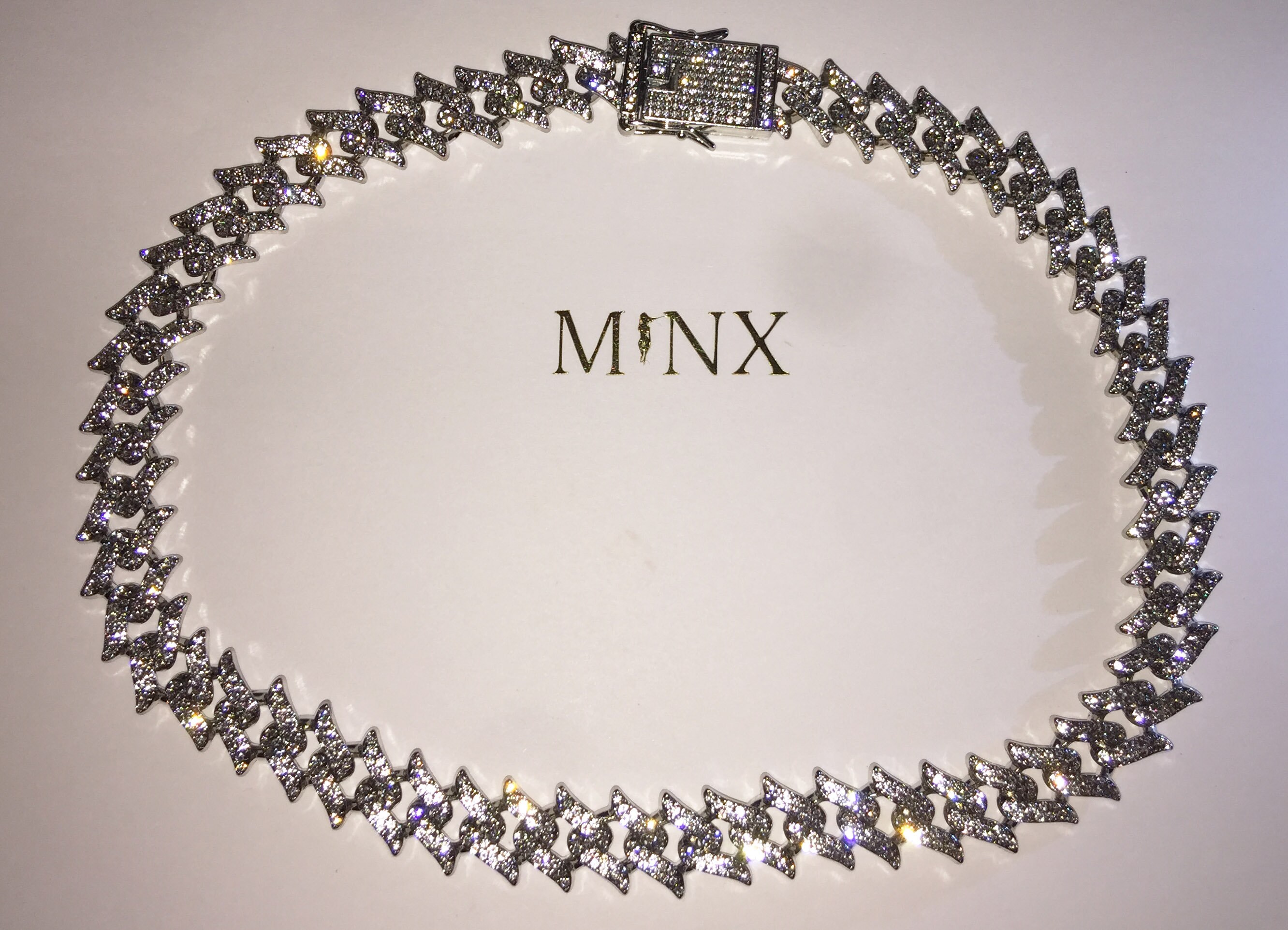 Iced Out Necklace Iced Out Bracelet Iced Out Chain Iced - Etsy UK