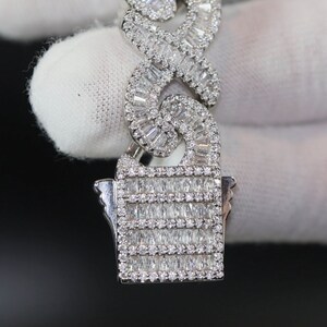 Infinity Link Chain | Iced Out Chain | Iced Out Necklace | Mens ...