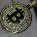 Hip Hop Pendant | Iced Out Pendant | Diamond Bitcoin Pendant | Hip Hop ...