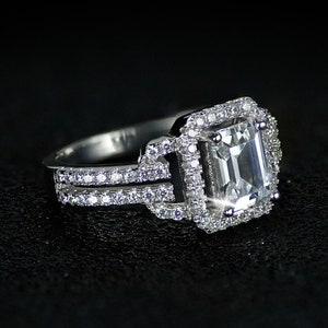 Womens Diamond Rings Cheap Engagement Ring Womens Promise | Etsy