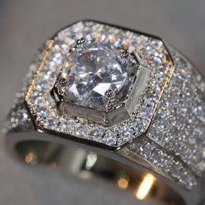 Iced Out Ring | Mens Iced Out Rings | Womens Iced Out Ring | Iced Out ...