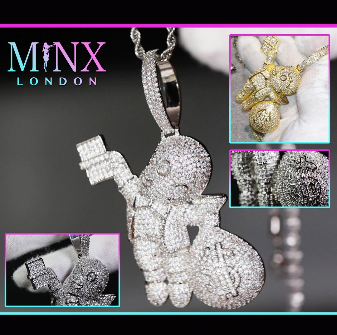 Hip Hop Pendant | Iced Out Pendant | Iced Pendants | Diamond Pendant ...