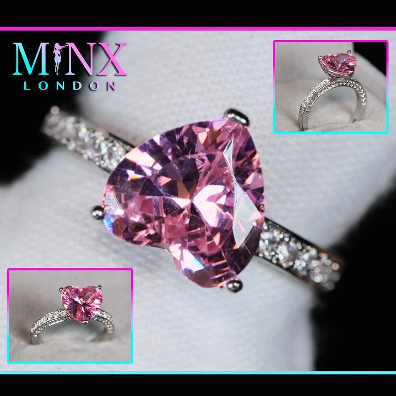 Heart Shaped Ring - Etsy