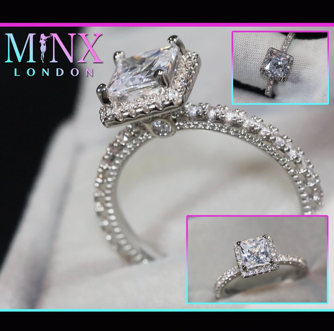 Engagement Ring Womens Eternity Ring Big Diamond Engagement Ring Womens ...