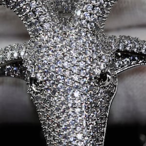 Goat Pendant | Hip Hop Pendant | Iced Out Pendant | Diamond Goat ...