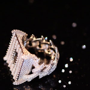 Iced Out Ring | Mens Iced Out Rings | Big Iced Out Ring | Iced Out ...