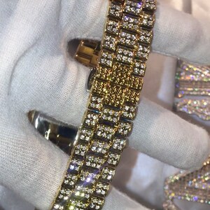 Womens Iced Out Watch Iced Out Watch Iced Watch Womens - Etsy