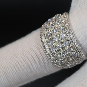 Iced Out Ring | Mens Iced Out Rings | Womens Diamond Ring | Gemstone ...