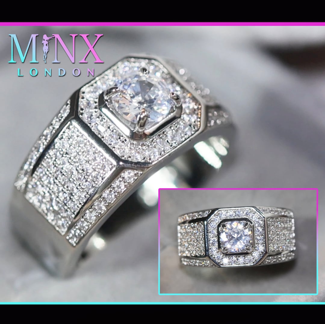 Iced Out Ring Mens Iced Out Rings Womens Iced Out Ring Iced Out Rings ...