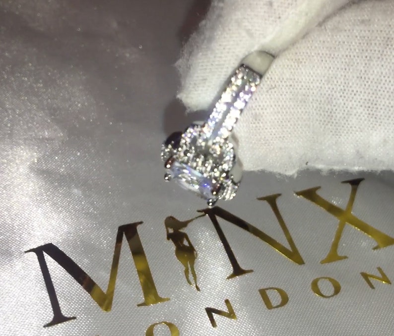 Womens Diamond Rings Cheap Engagement Ring Womens Promise - Etsy