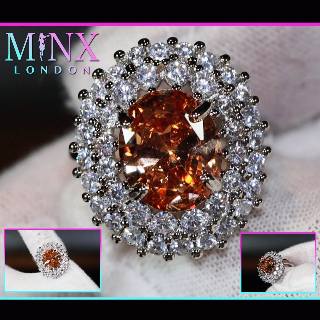 Champagne Diamond Ring | Champagne Diamond Engagement Rings | Champagne ...